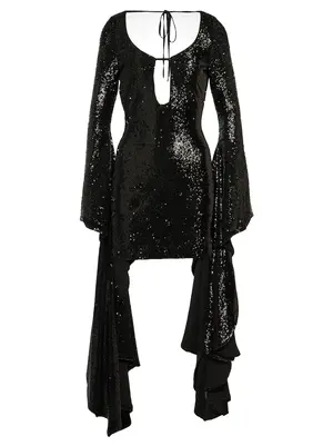 Giuseppe Di Morabito Sequined Minidress - Black