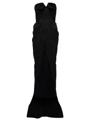 Maticevski Avenge Strapless Gown - Black