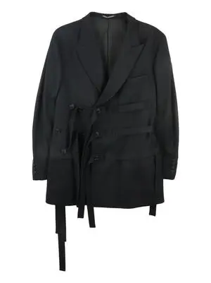 YOHJI YAMAMOTO Yohji Yamamoto Worsted Tasmania Wool Blazer