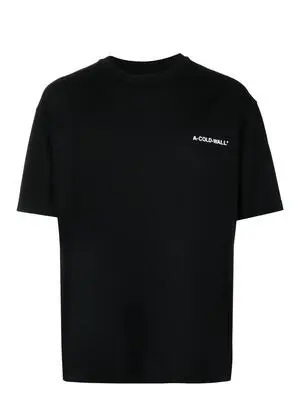 A-COLD-WALL* Logo-print Cotton T-shirt - Black