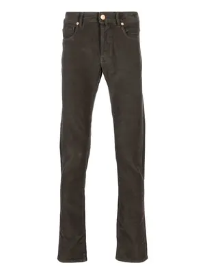 Incotex Tapered-leg Jeans - Brown