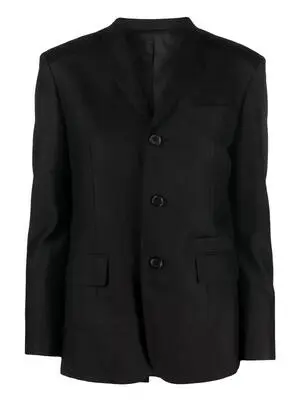 UNDERCOVERISM Bead-appliqué Wool Blend Blazer - Black