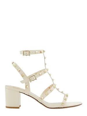 VALENTINO Valentino Garavani Rockstud 60 Leather Sandals