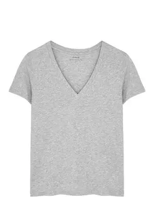 Vince Pima Cotton T-shirt - Grey