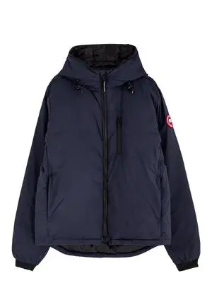 Canada Goose Lodge Padded Ripstop Shell Jacket Designer - Navy