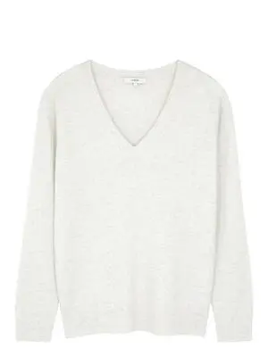 Vince Weekend Cashmere Jumper - White