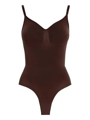 SKIMS Sculpt Brief Bodysuit - Brown