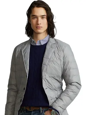 Ralph Lauren Ralph Lauren The Beaton Quilted Jacket Andover Heather
