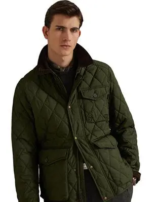 Ralph Lauren Ralph Lauren The Beaton Quilted Jacket Company Olive