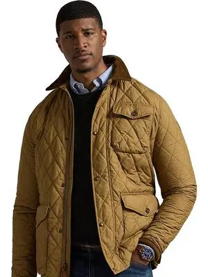 Ralph Lauren Ralph Lauren The Beaton Quilted Jacket Honey Brown