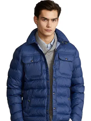 Ralph Lauren Ralph Lauren The Beaton Quilted Jacket Light Navy