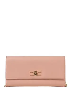 Elisabetta Franchi Elisabetta Franchi Clutch With Chain Strap Pink