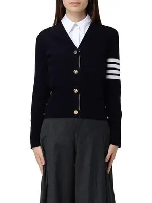 Thom Browne Long Sleeve Sweater - Blue