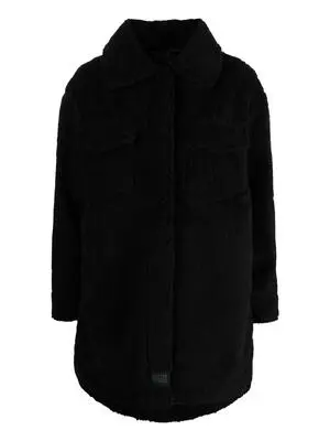 UGG Frankie Fluff Shirt Jacket - Black