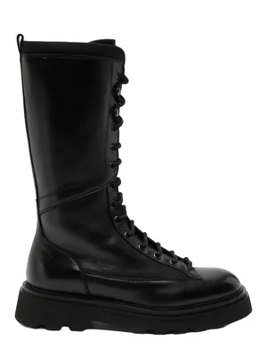 DOUCAL'S Doucal's Lace-Up Leather Boots