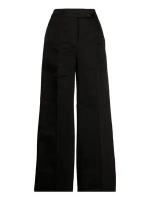 SA SU PHI Andrea High-waisted Straight-leg Trousers - Black