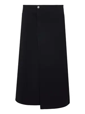 PROENZA SCHOULER Proenza Schouler Asymmetric Twill Wrap Skirt