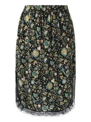 ZADIG&VOLTAIRE Floral-Print Midi Skirt
