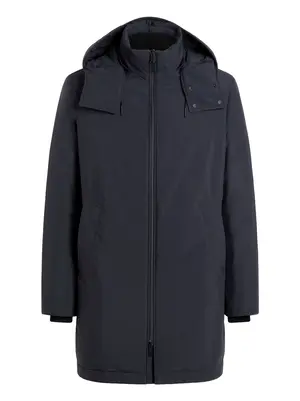 Zegna Stratos Technical Padded Parka - Blue