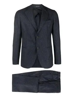 EMPORIO ARMANI Speckled Single-breasted Suit