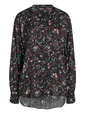 MARANT ETOILE Floral Print Shirt - Black