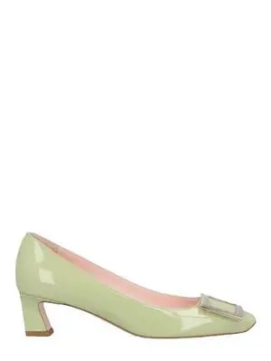 ROGER VIVIER Pumps In Leather Green