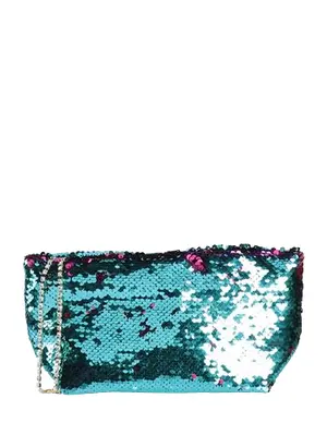 GEDEBE Textile Fiber Handbag - Blue