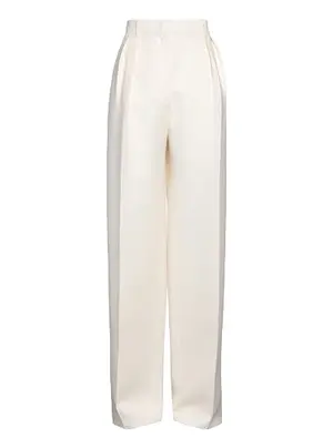 Valentino Garavani VALENTINO GARAVANI Virgin Wool And Silk Pants White