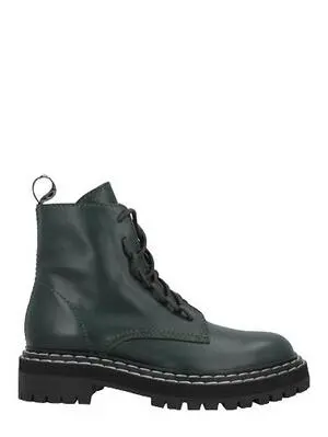 Proenza Schouler Ankle Combat Boots - Green