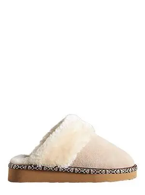 Minnetonka Cerise Slippers - Light Grey