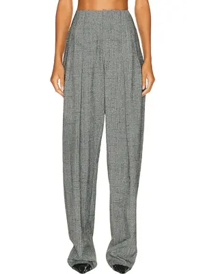 Bottega Veneta 3d Criss Cross Trousers - Camping & Grey