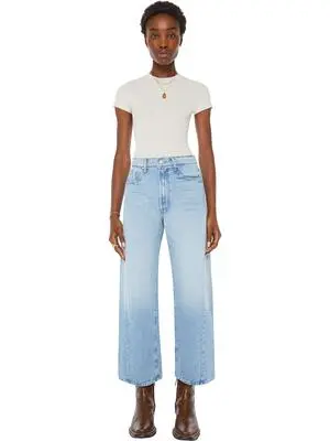 MOTHER The Half-pipe Ankle Jeans - Blue