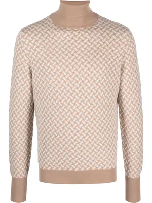DRUMOHR Biscottino Cashmere Jumper - Brown