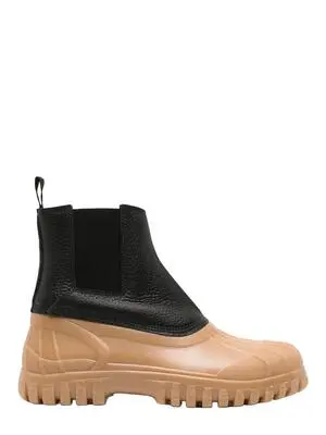 Diemme Balbi Two-tone Ankle Boots - Black