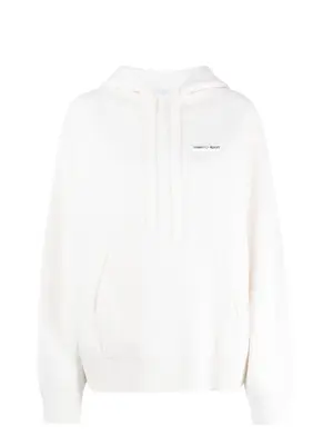 Casablanca Casa Sport Ribbed Hoodie - Neutrals
