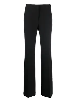 SEMICOUTURE Pressed-crease Trousers - Black