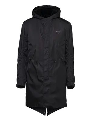 Prada Hooded Parka - Black