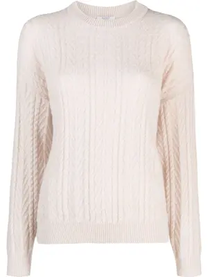 PESERICO Peserico Cable-Knit Wool-Blend Jumper