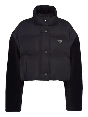 Prada Re-nylon Down Jacket - Black
