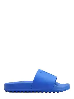 TOD'S Logo-embossed Slides - Blue