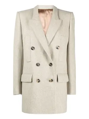 Isabel Marant Floyd Double-breasted Blazer - Neutrals