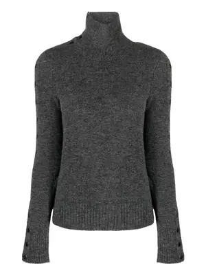 Isabel Marant Malo Convertible Knitted Jumper - Grey