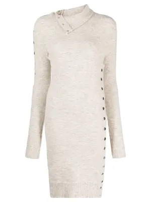 Isabel Marant Marina Knitted Dress - Neutrals