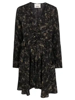 Isabel Marant Usmara Midi Dress - Black