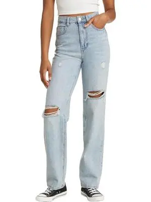 PACSUN '90s Allan Ripped Boyfriend Flare Jeans