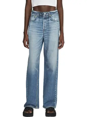 Rag & Bone Miramar Wide-leg Cotton Terry Sweatpants - Noosa