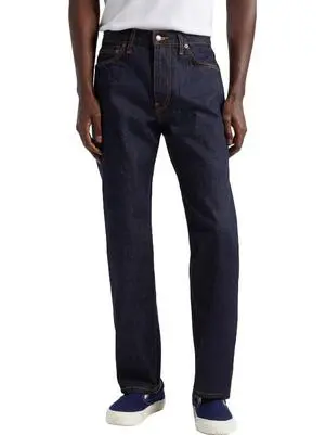 NOAH Selvedge Straight-leg Jeans - Indigo