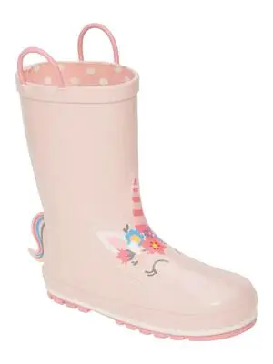 WESTERN CHIEF Unity Unicorn Rain Boots - Soft Rose