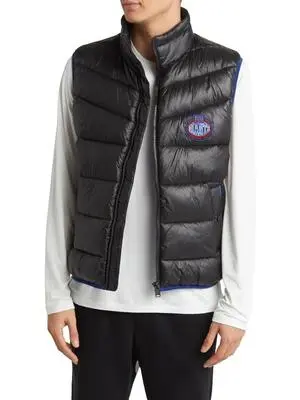 BOSS Recycled Polyamide Puffer Vest - New York Giants Black