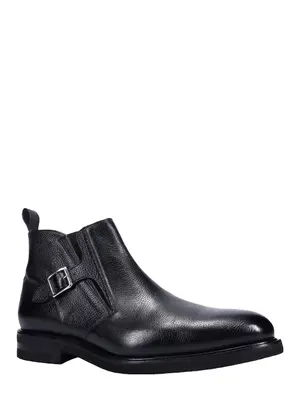 Ron White Quinton Weatherproof Ankle Boots - Black